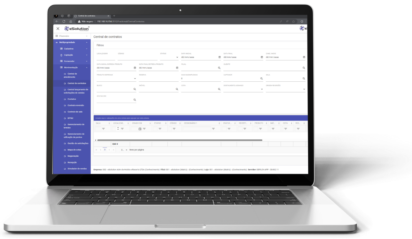 eSolution Multipropriedade - eSolution